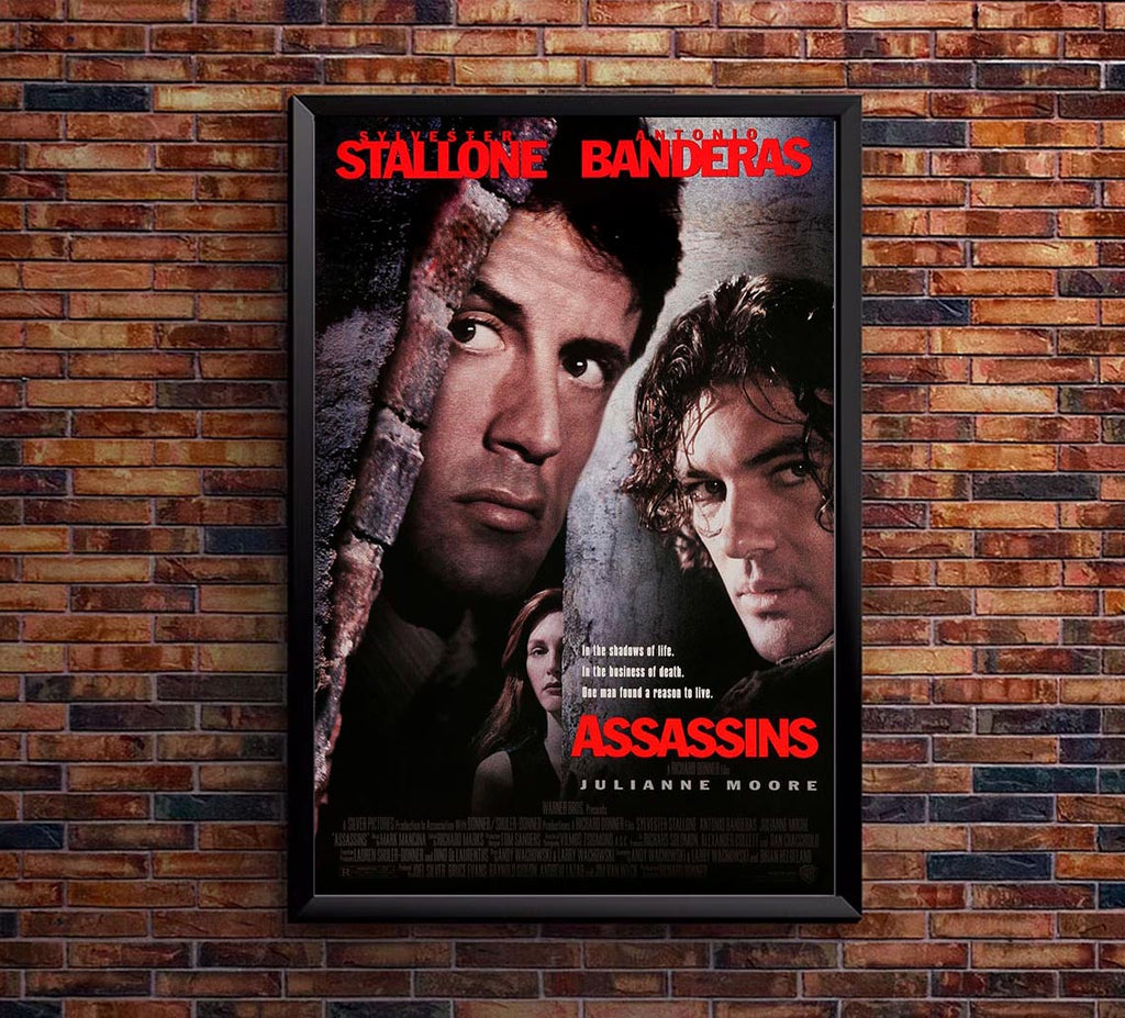 Assassins 1995 - Classic Movie Poster – Lost Island Trading Company