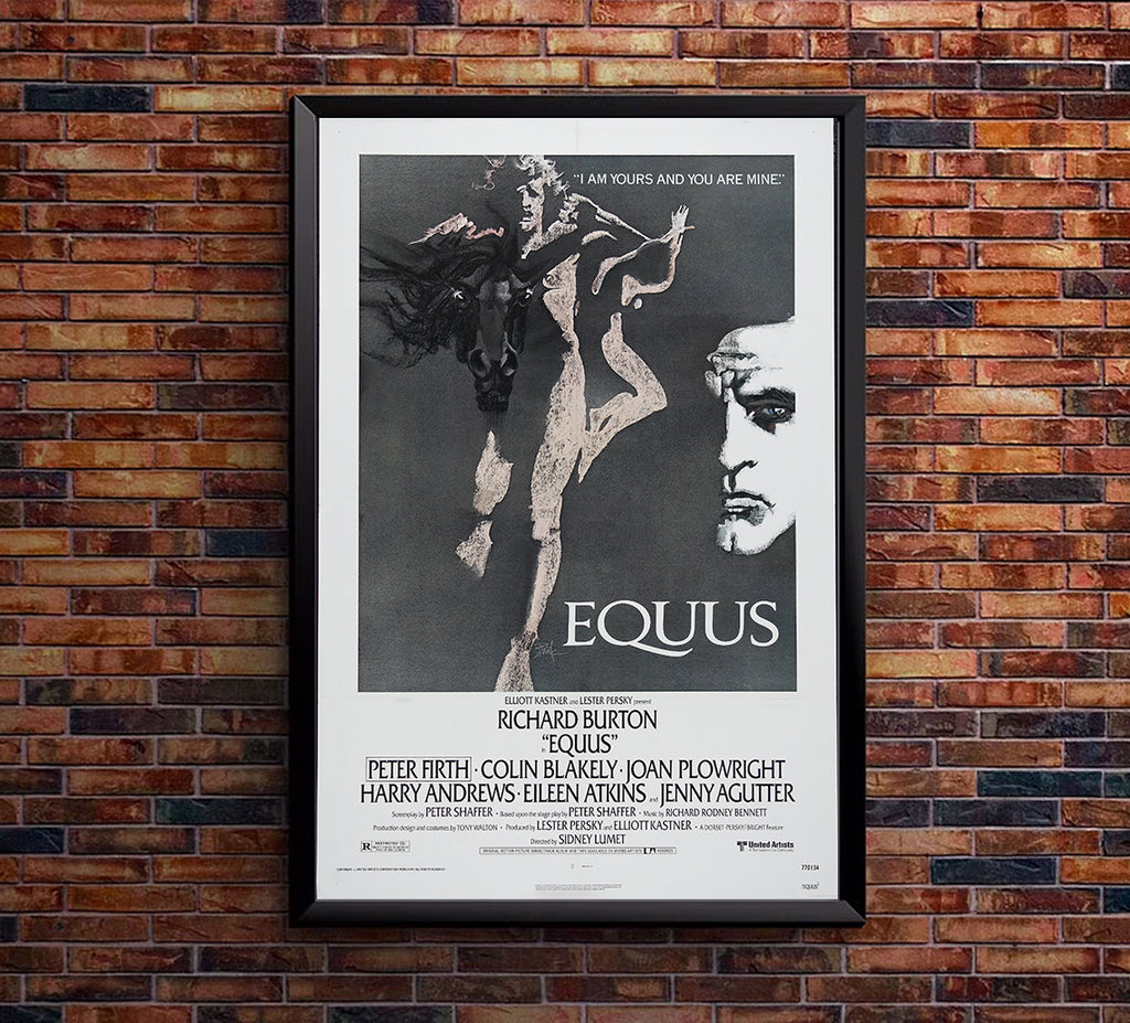 Equus 1977 - Richard Burton - US - Classic Movie Poster – Lost Island ...