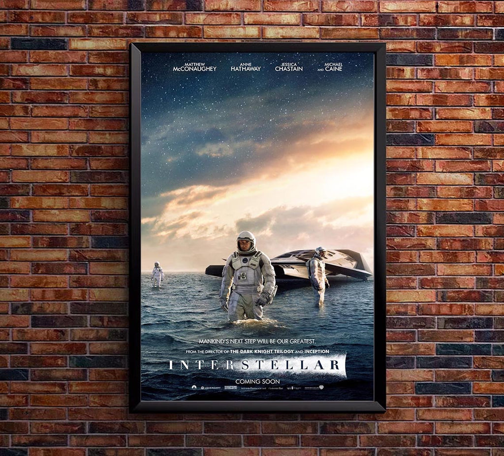 Interstellar 2014 Teaser 2 - Classic Movie Poster – Lost Island Trading ...