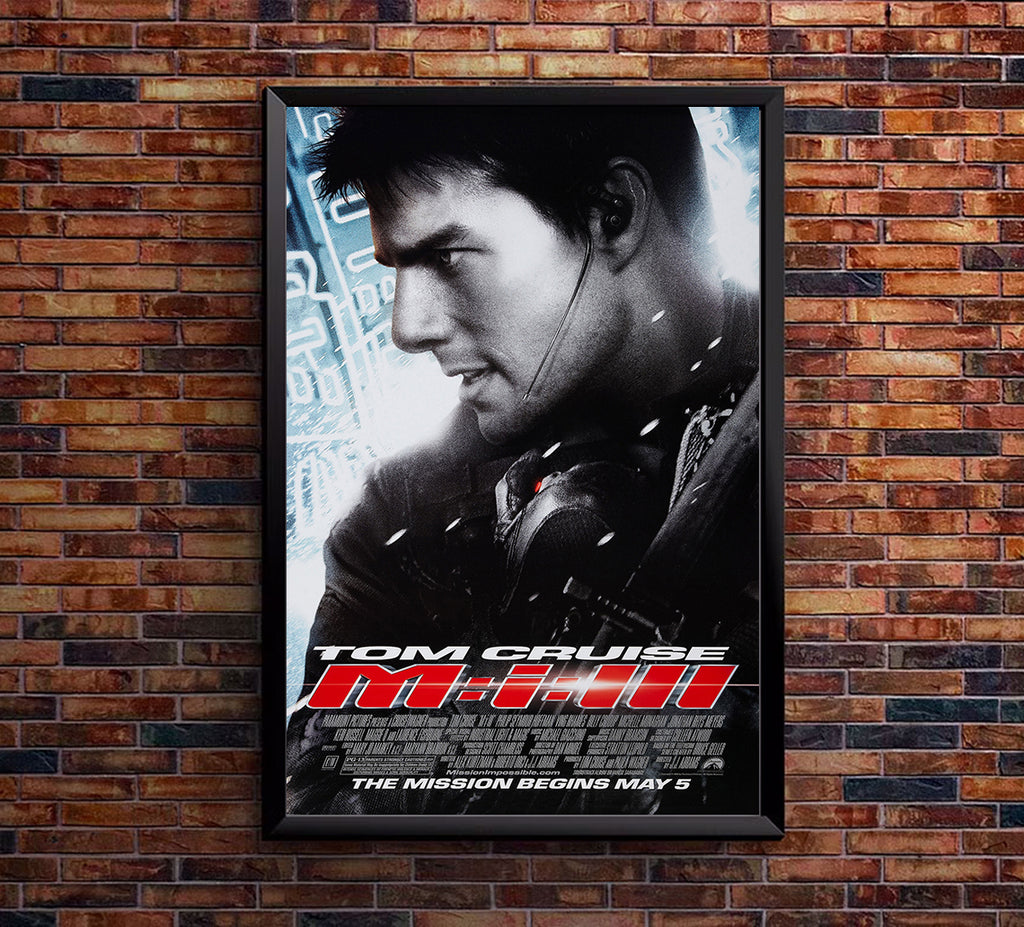 Mission Impossible III 2006 - Classic Movie Poster – Lost Island ...