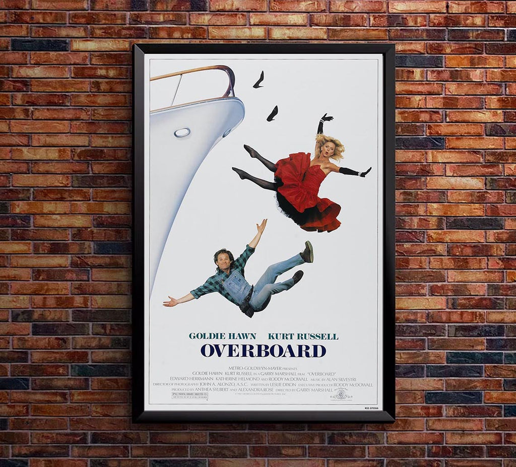 Overboard 1987 - Kane Russell - Vintage Classic Movie Poster – Lost ...