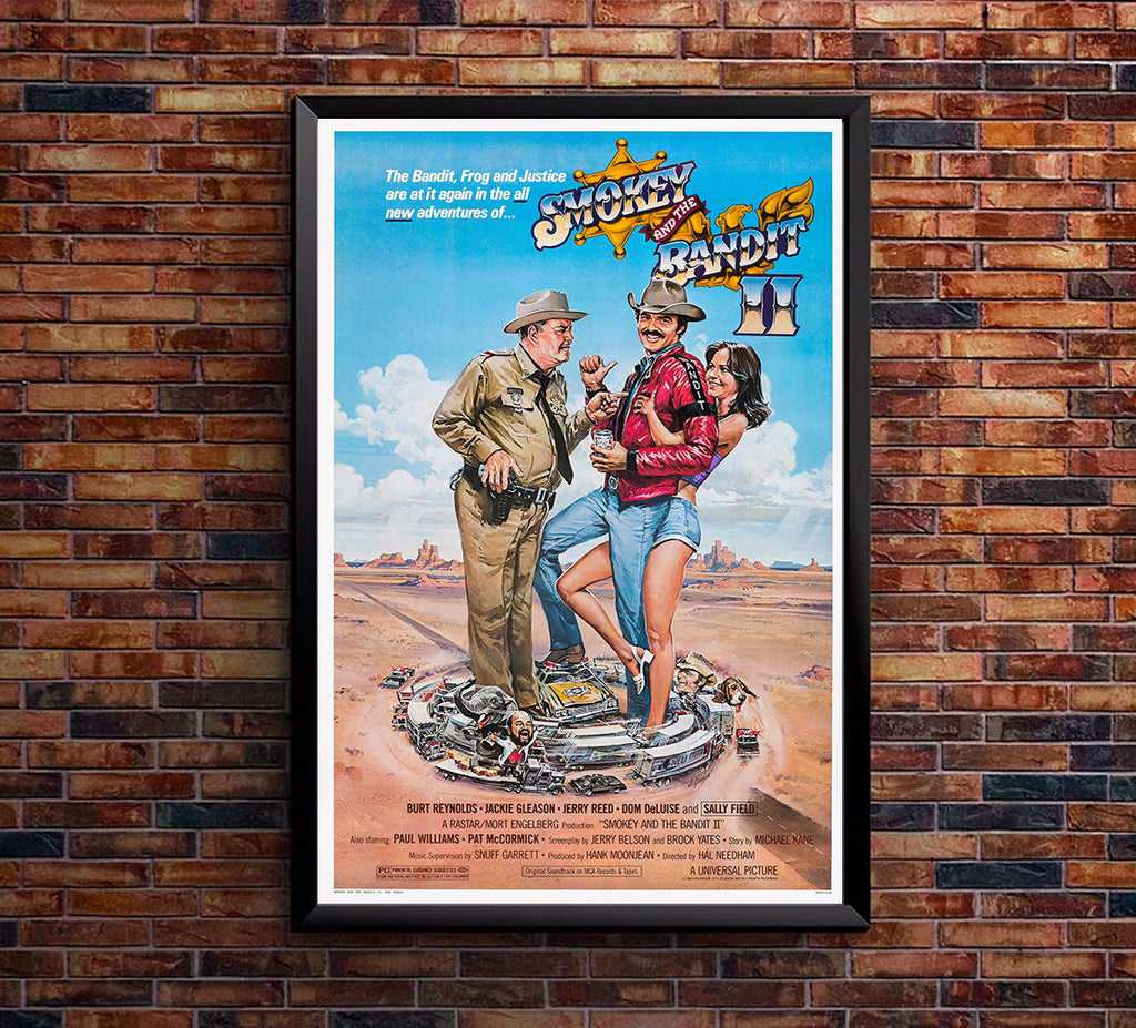 Smokey and the Bandit II 1980 - Classic Movie Poster – Lost Island ...
