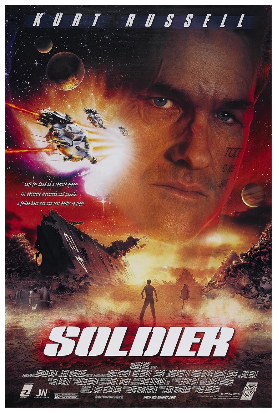 Soldier 1998 11x17 - Vintage Classic Movie Poster – Lost Island Trading ...