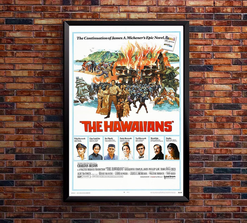 The Hawaiians 1970 - Charlton Heston - Vintage Classic Movie Poster ...
