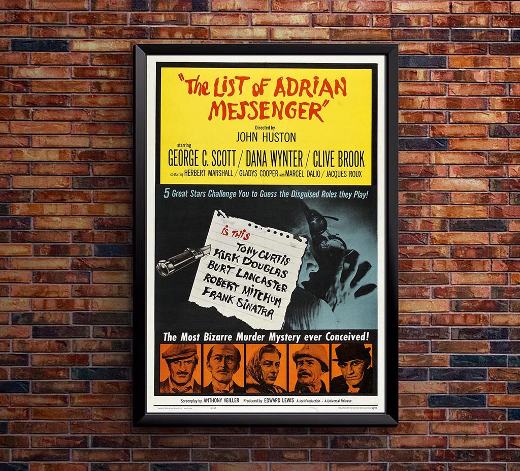 The List of Adrian Messenger 1963 - Robert Mitchum - Vintage Classic M ...