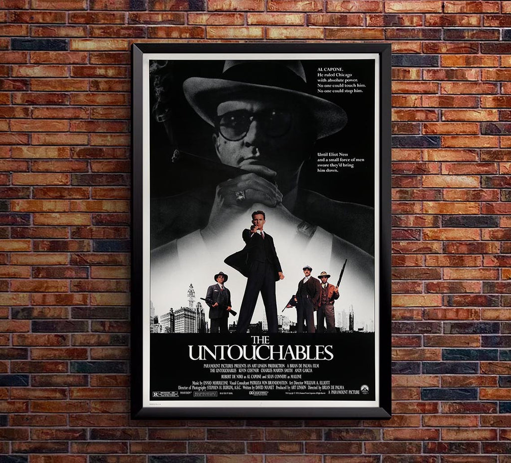 The Untouchables 1987 v1 - Kevin Costner - Vintage Classic Movie Poste ...