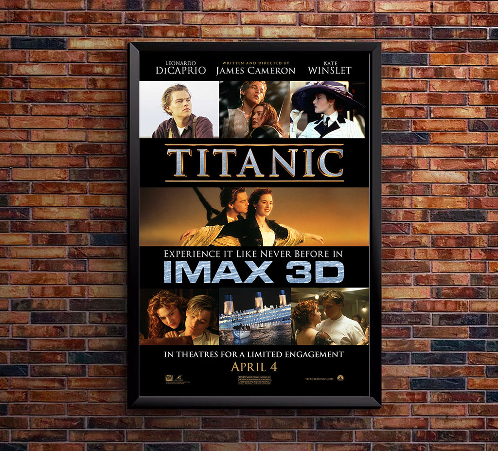 Titanic 1997 - IMAX - Classic Movie Poster – Lost Island Trading Company